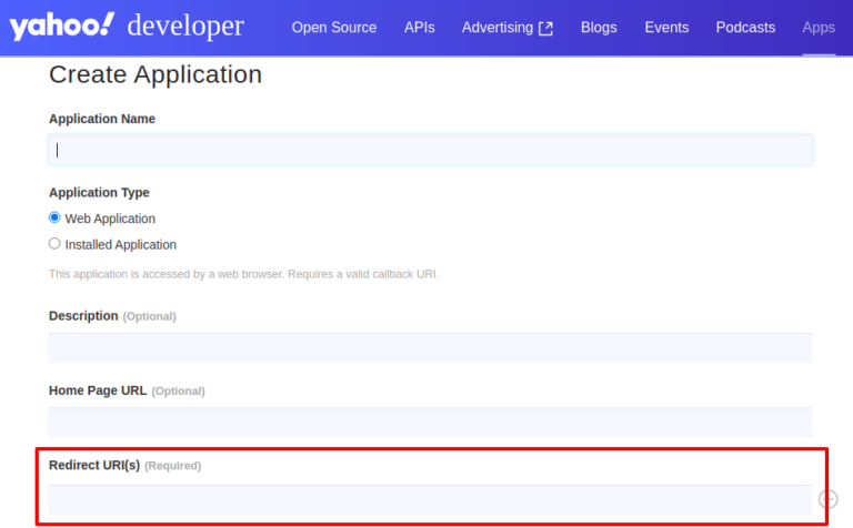 Yahoo Setup Guide Userswp Documentation