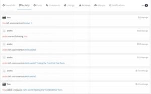 Activity Setup Guide - UsersWP Documentation