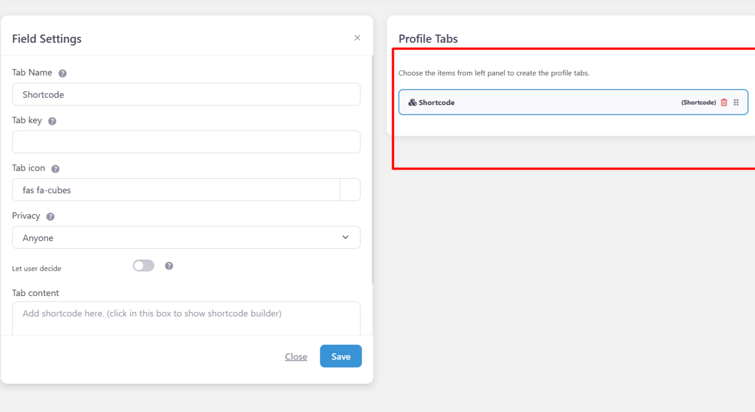 How to Add a Custom Tab to Profiles? - UsersWP Documentation